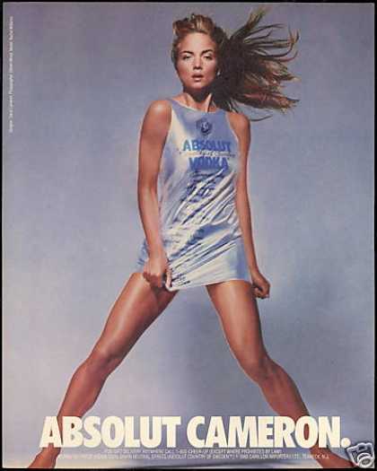 Iconic Image: Rachel Williams for Absolut | Wendy Brandes Jewelry Blog