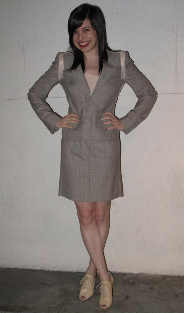 What Wendy Will Wear: Alexander McQueen Suit | Wendy Brandes Jewelry Blog