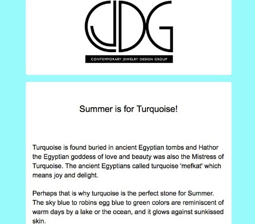 Turquoise and Sunshine for Summer and Beyond | Wendy Brandes Jewelry Blog